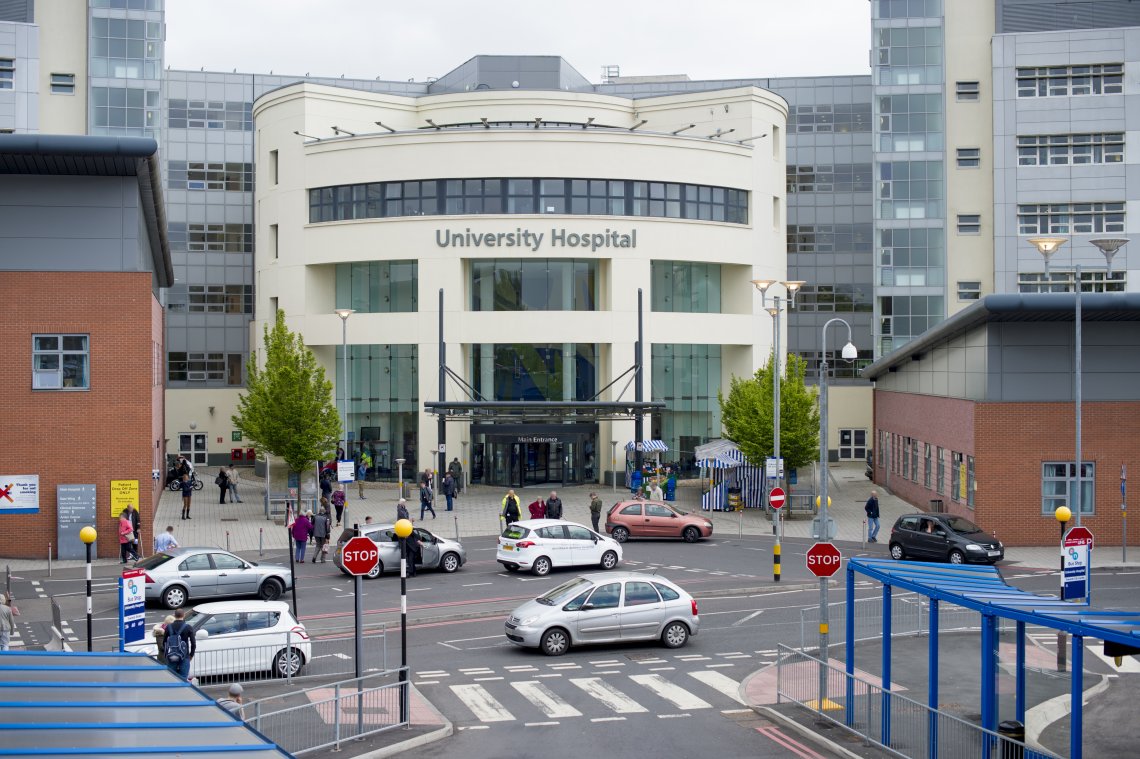 NHS UHCW University Hospital Coventry Live A&E Wait Times